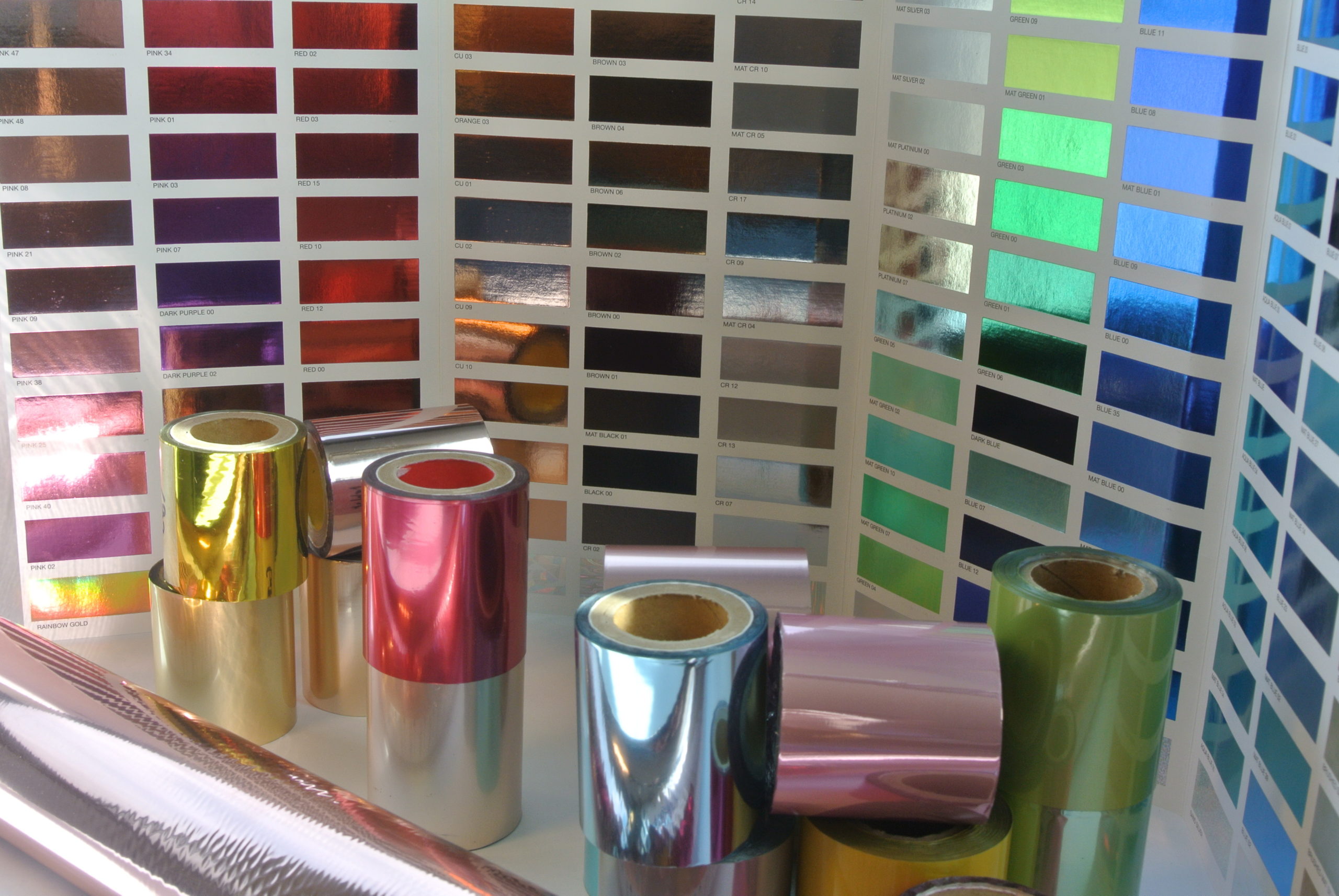 Rubans à chaud de couleurs - ITW CER